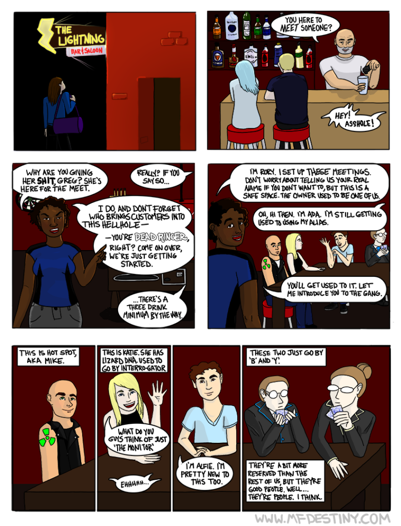 Meet the Gang - Manifold Destiny